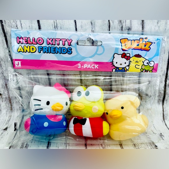Sanrio | Toys | Hello Kitty Friends Duckz 3 Pack Set Sanrio Ducks ...